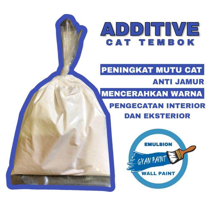 CAMPURAN PENGUAT CAT TEMBOK LEM ADDITIVE | Lazada Indonesia