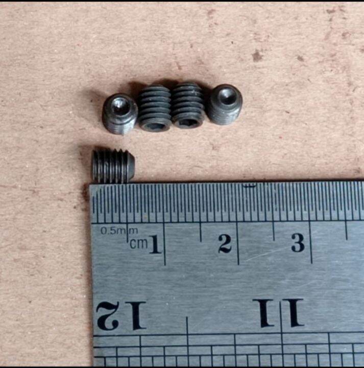 BAUT L TANAM M5X6 PANJANG 0.6CM KUNCI L BAUT TANAM BAJA HITAM | Lazada ...