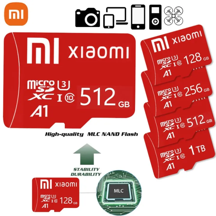 ♥【Readystock】 + FREE Shipping+ COD ♥Xiaomi Micro SD Card 512GB 256GB ...