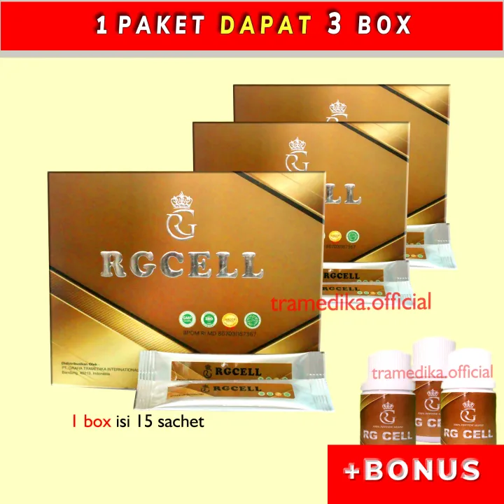 RG CELL Peptide Murni PAKET HEMAT dari Tramedika Ratu Givana | Lazada ...