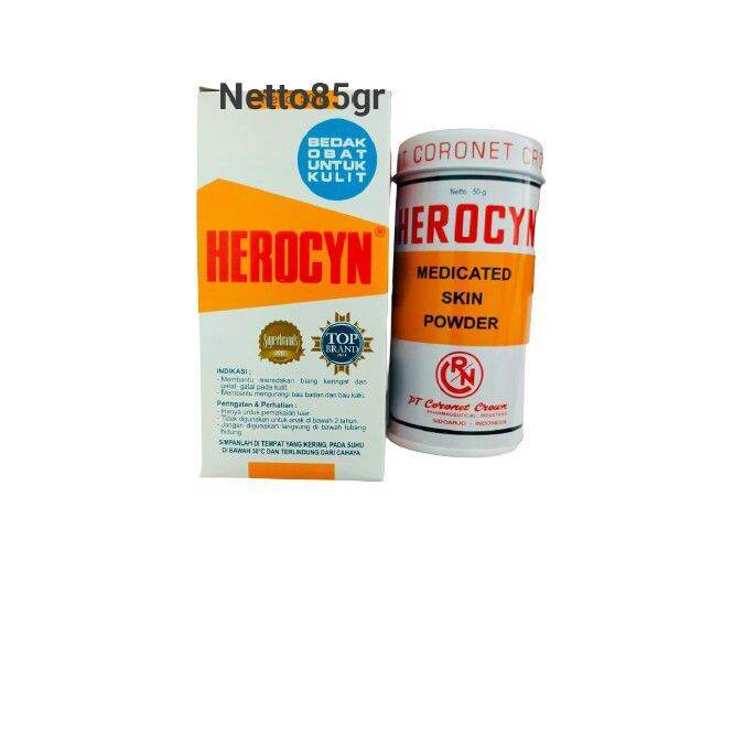 HEROCYN 85 GRAM BEDAK KULIT GATAL BEDAK GATEL HEROSIN BEDAK TALC BIANG ...
