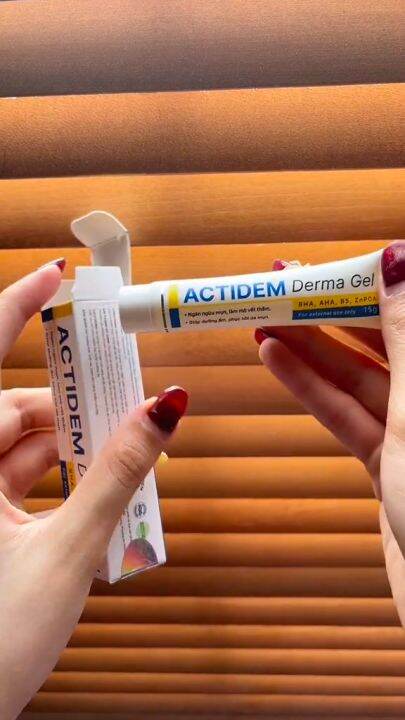 Gel giảm mụn dưỡng ẩm da ACTIDEM Derma Gel 40g | Lazada.vn