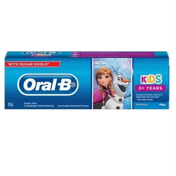 Oral-B Toothpaste Frozen Kids 3-6 Years (92g) Sugar Free Ubat Gigi ...