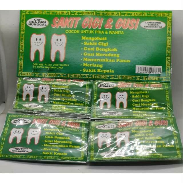 Osagi Obat Sakit Gigi Dan Gusi Original | Lazada Indonesia