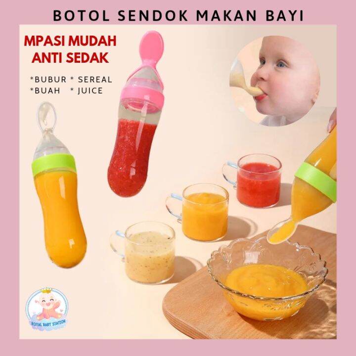 Botol Sendok Mpasi Bayi Mudah Praktis | Lazada Indonesia