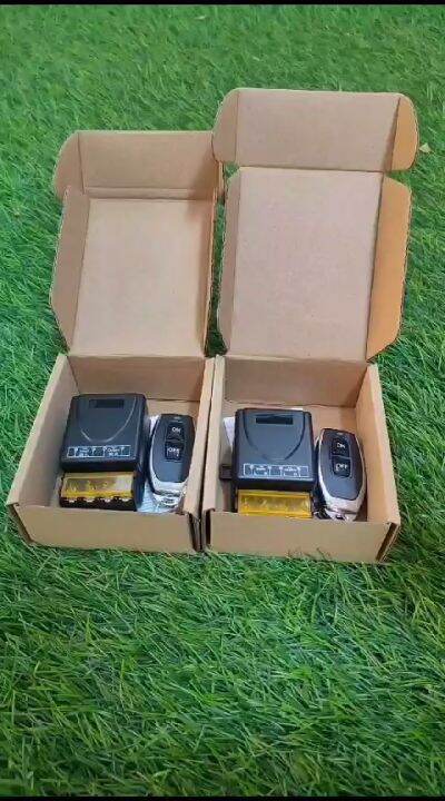 Relay Switch DC 12V-80V 1CH Wireless Remote Control Saklar ON OFF ...