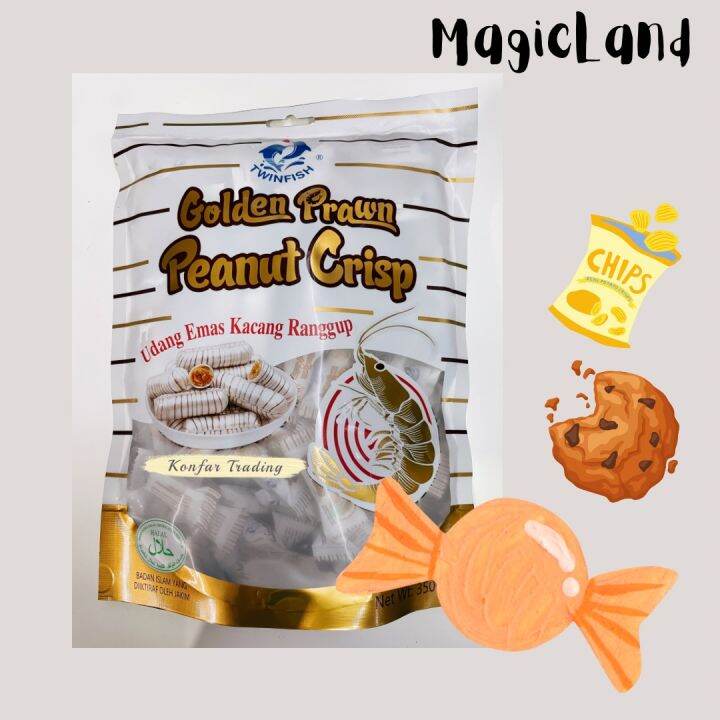 TF GOLDEN PRAWN PEANUT CRISP 150G || 450G | Lazada