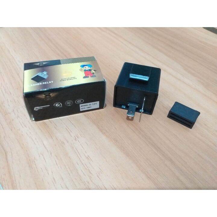 DTR Electronic Flasher Relay WITHOUT SOUND For Hazzard Lights/LED Signal Light | Lazada PH