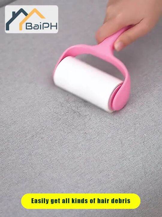 ลูกกลิ้งกำจัดขน hair removal roller เปล รีฟิล ลูกกลิ้งทำความสะอาด ...
