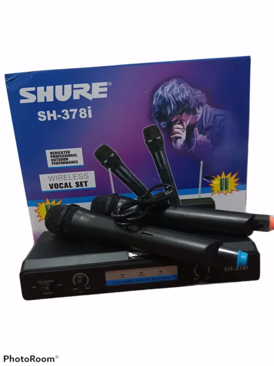 Shure Wireless Microphone Sh378 | Lazada PH