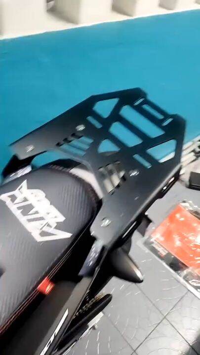 Y15ZR V1 V2 / LC135 V8 FI TOP BOX ALLOY CARRIER MONORACK YAMAHA Y15 LC ...