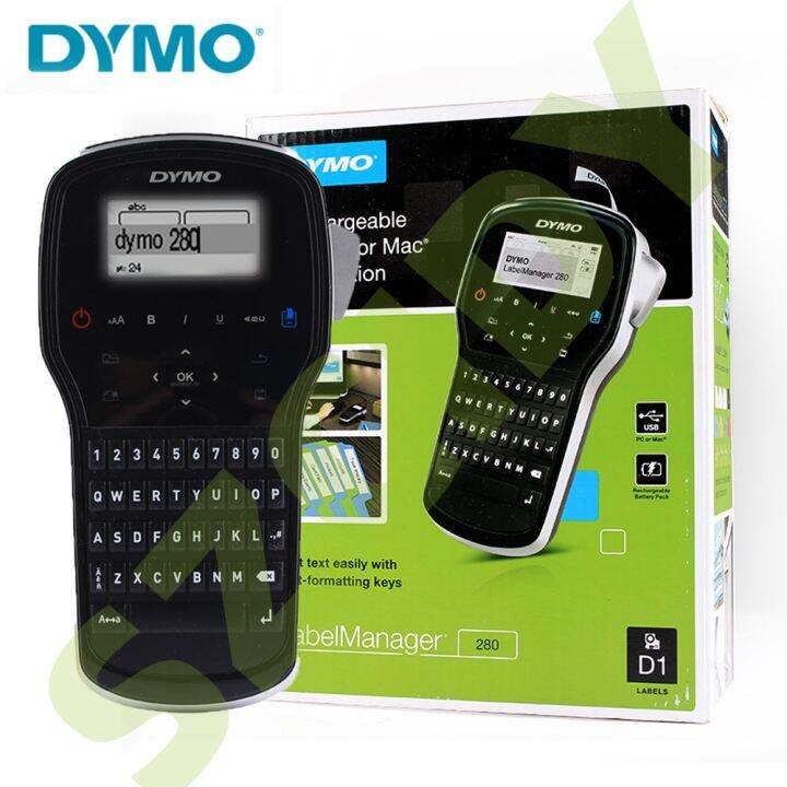 DYMO LM280 Label Printer Handheld Labelmanager Label Maker For 6Mm/9Mm ...