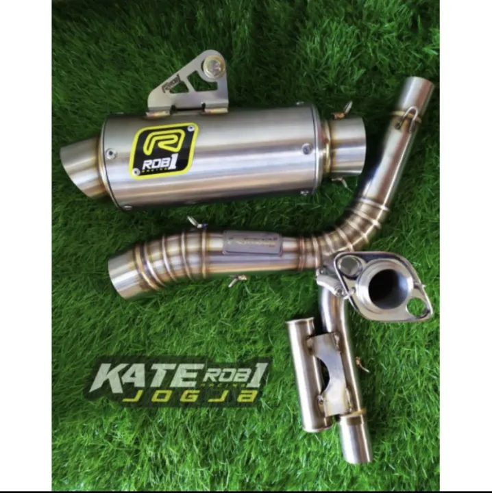 Knalpot racing Rob1 original beat 130 cc, tipe gp16 dan gp17, bisa ...