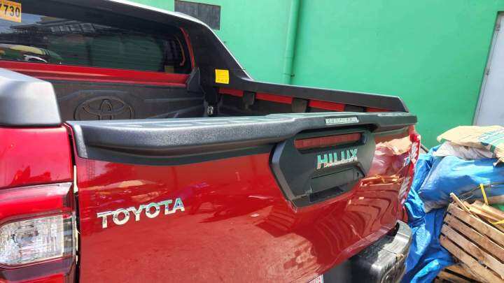TOYOTA HILUX CONQUEST TAILGATE SPOILER 2018-2023 THAILAND | Lazada PH