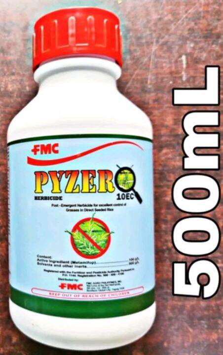 PYZERO 10EC METAMIFOP POST-EMERGENT HERBICIDE (500ML) BY FMC | Lazada PH
