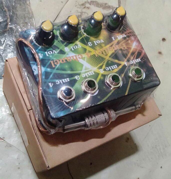 Parallel input mic 4 chanel. M-002 | Lazada Indonesia