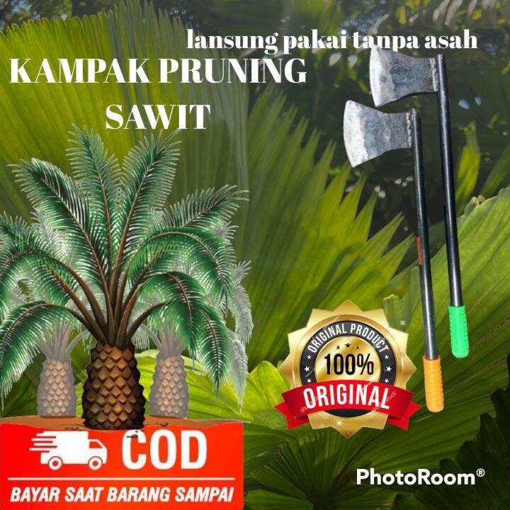 Kampak Pruning Sawit Baja asli | Lazada Indonesia