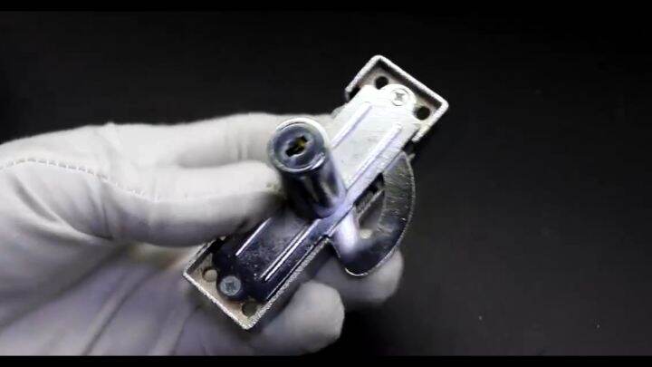 Universal Sliding Door Latch Lock Twist Lock With Key Sliding Barn Door ...