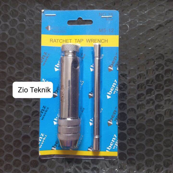 Ratchet tap - gagang tap - tap handle mata hand tap - taps M5-M12 benz | Lazada Indonesia