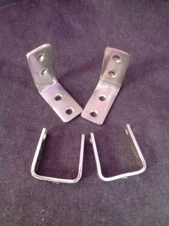 Universal L type Bracket with Mini driving light bracket Set 2 Pairs ...