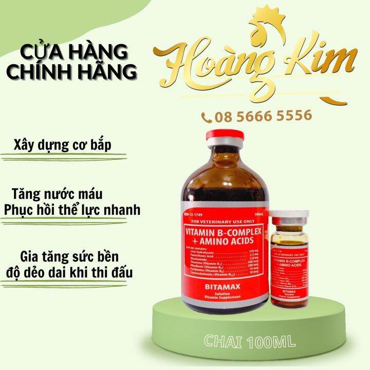 VITAMIN B-COMPLEX BITAMAX - Bổ sung dưỡng chất cho gà | Lazada.vn