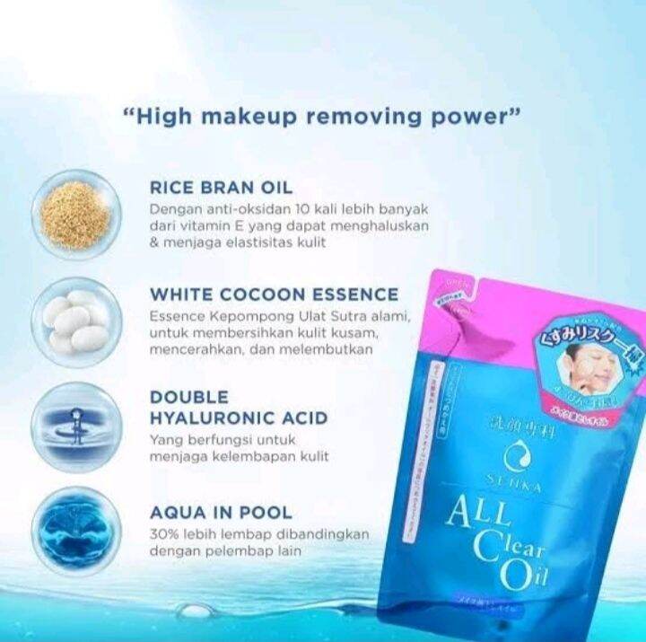 senka All clear oil 180ml | Lazada Indonesia