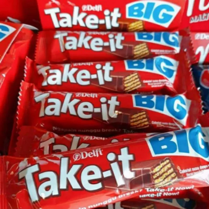 COKLAT DELFI TAKE IT BIG ISI 5PC X 35GR | Lazada Indonesia