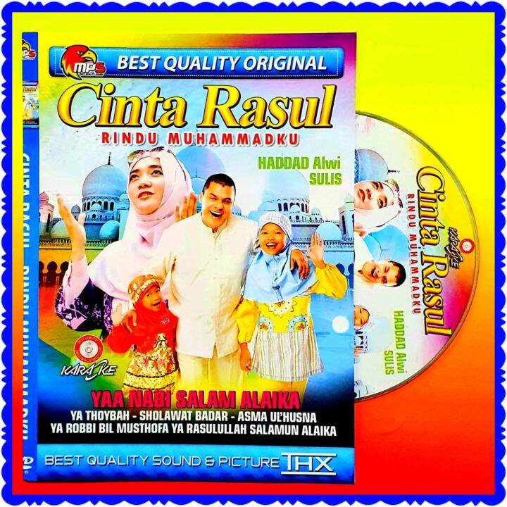 KASET DVD MP5 VIDEO LAGU CINTA ROSUL HADDAD ALWI SULIS-LAGU RELIGI ISLAMI TERBAIK-LAGU SHOLAWAT ...