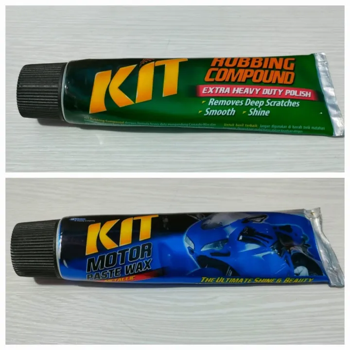 Kit Motor Paste Wax Metallic 60 gr Kit Compound Rubbing 60 gr Kit Compon kompon Kit Odol ...