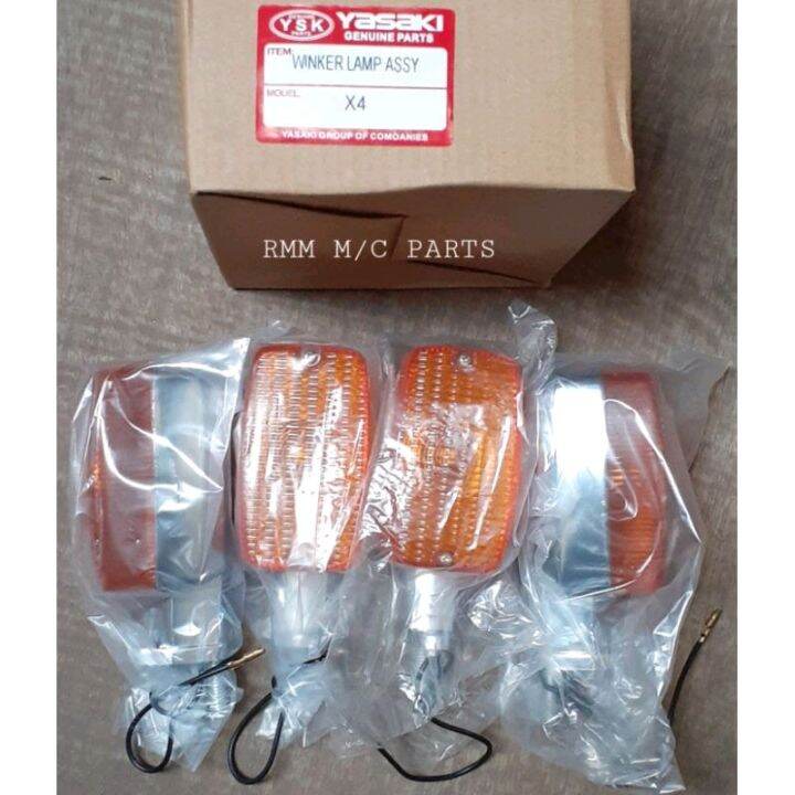 WINKER LAMP / SIGNAL LIGHT ASSY X4 / GP125 (4pcs) | Lazada PH