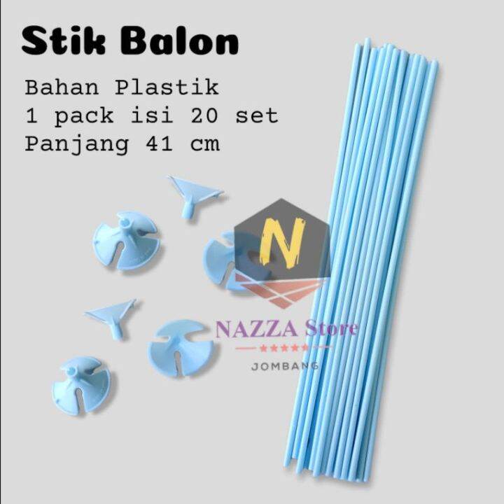 Stik Balon set 41 cm isi 20 pcs | Lazada Indonesia