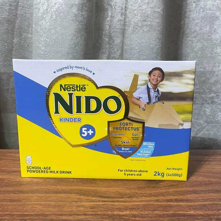 Nido 5+ Powdered Milk Drink for Children Above 5 years old 2kg | Lazada PH
