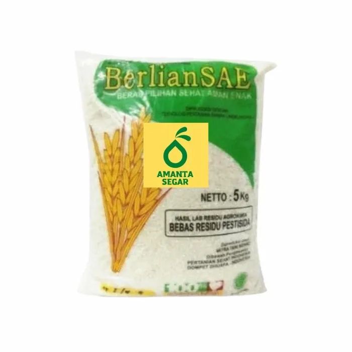 Beras Putih Sehat Bebas Residu Pestisida Berlian SAE 2,5 kg | Lazada ...