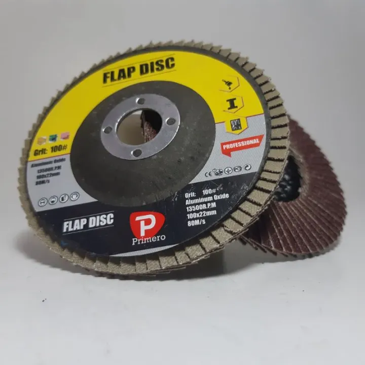 AMPLAS SUSUN FLAP DISC GRIT UKURAN LENGKAP MATA GERINDA AMPLAS BESI ...