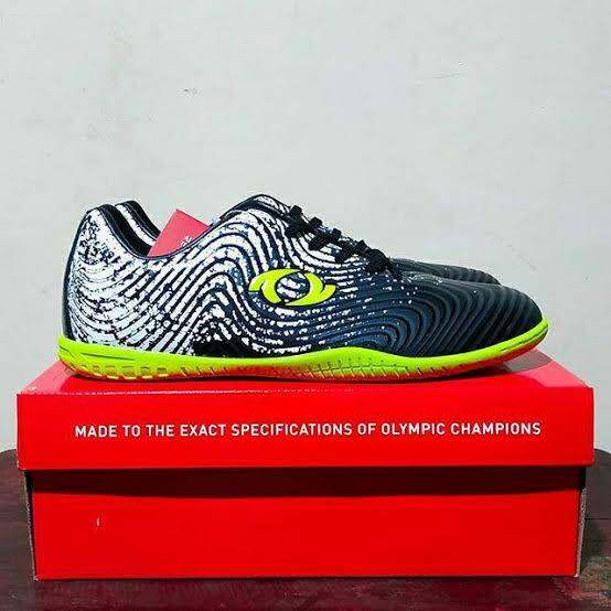 Sepatu Futsal ASTEC AKSARA black/green Original Sepatu Astec Official ...