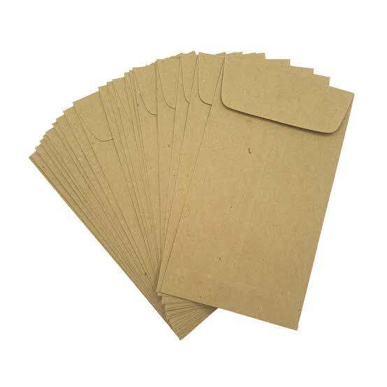 COIN ENVELOPE #6 /BROWN /100PCS | Lazada PH