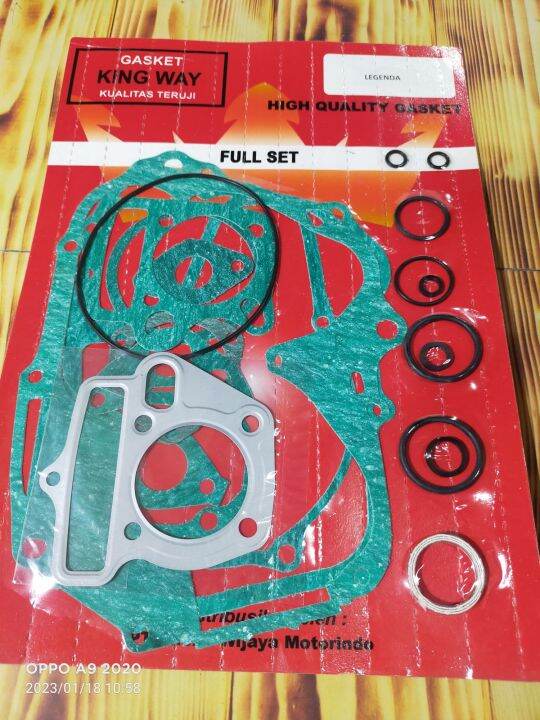FULL SET PAKING LEGENDA PACKING MOTOR LEGENDA | Lazada Indonesia