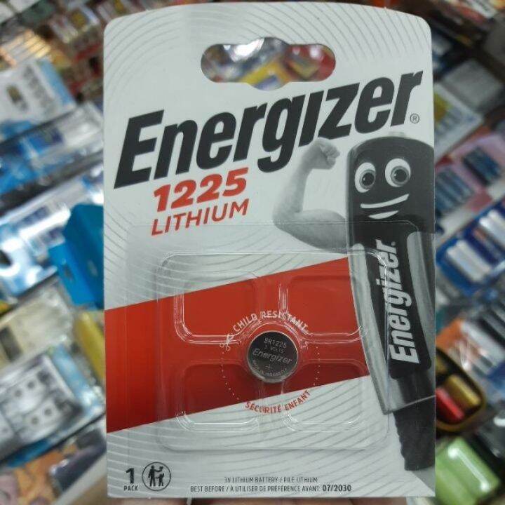 ถ่าน Energizer BR1225 Lithium 3V 1ก้อน แพคเดี่ยว ของใหม่ ของแท้ ...