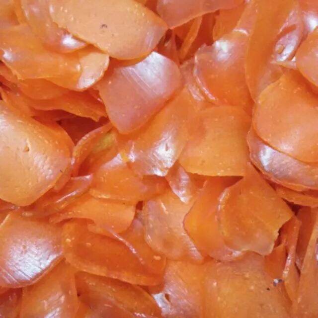 Keupuk sari udang 1kg/kerupuk seblak kuning mentah/kerupuk kemplang ...