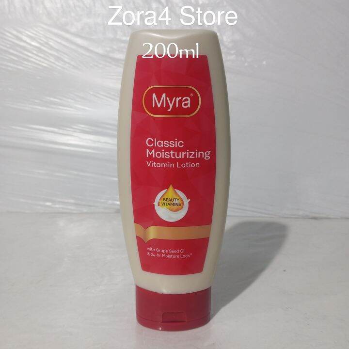 Myra E Classic Moisturizing Vitamin Lotion 200ml | Lazada PH
