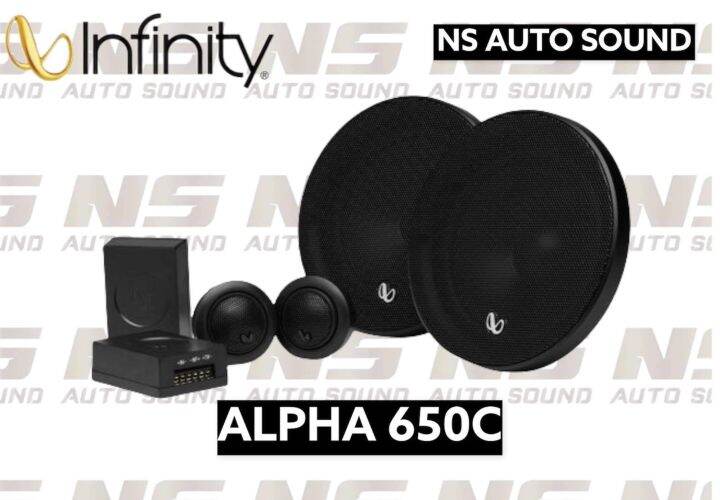 ลำโพงเเยกชิ้น INFINITY ALPHA-650C 6.5นิ้ว | Lazada.co.th