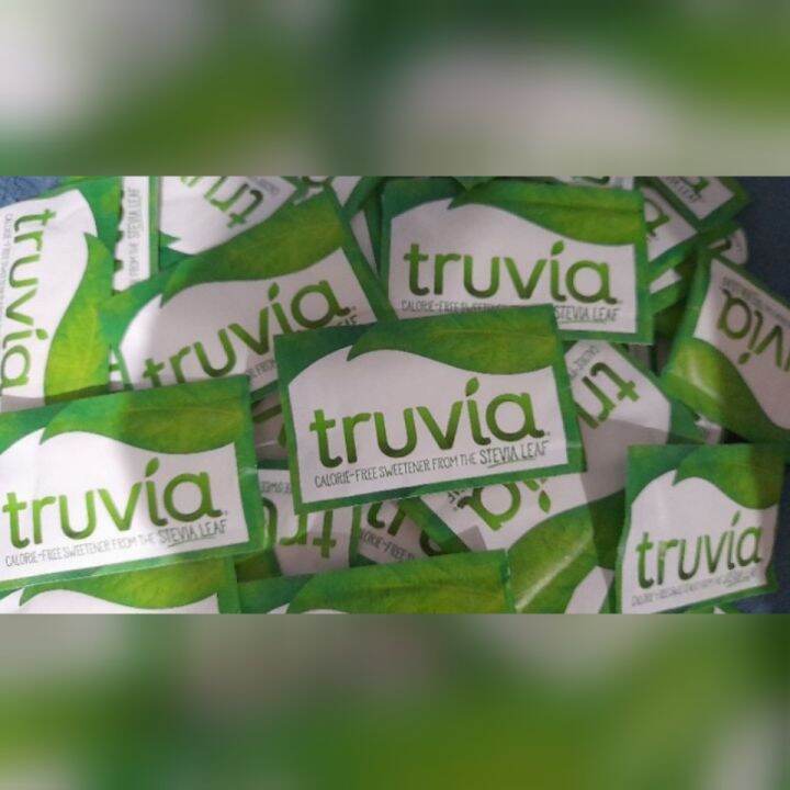 TruVia Stevia Leaf Natural Calorie-Free Sweetener 2 grams per packet 50 ...