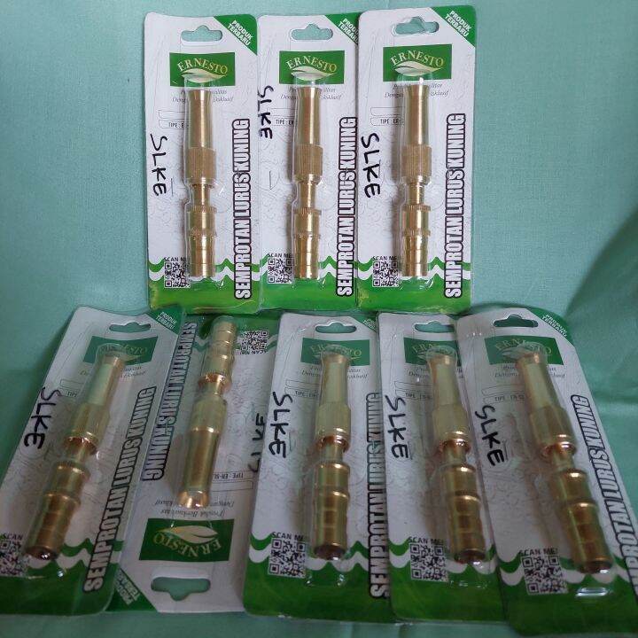 ALAT SEMPROT AIR / HOSE NOZZEL MODEL LURUS KUNING / SEMPROTAN AIR ...