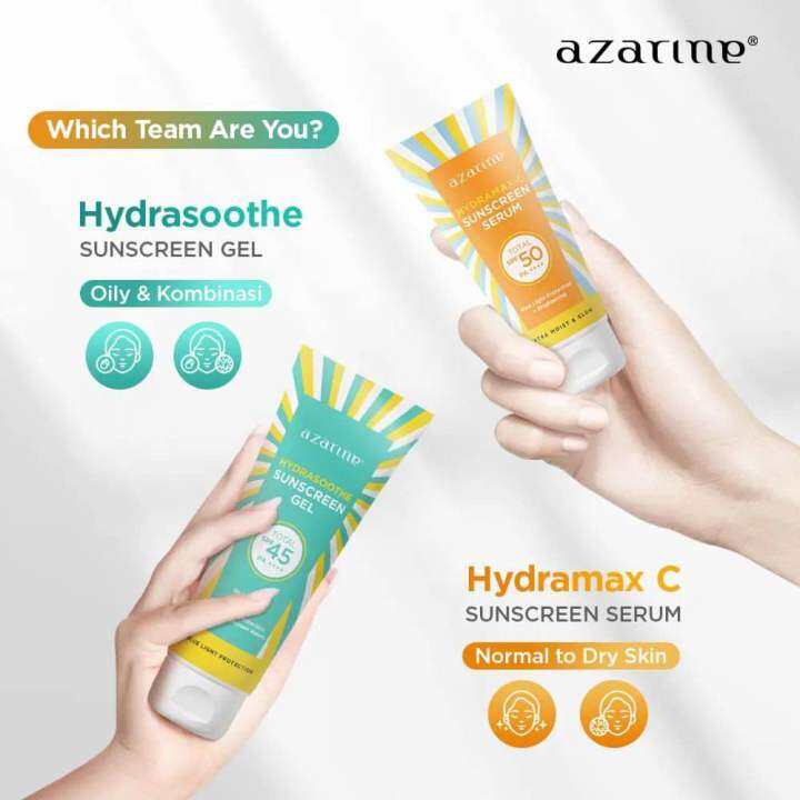 SUNSCREEN AZARINE SPF 50 PA+++ SPF 45 PA+++ | Lazada Indonesia
