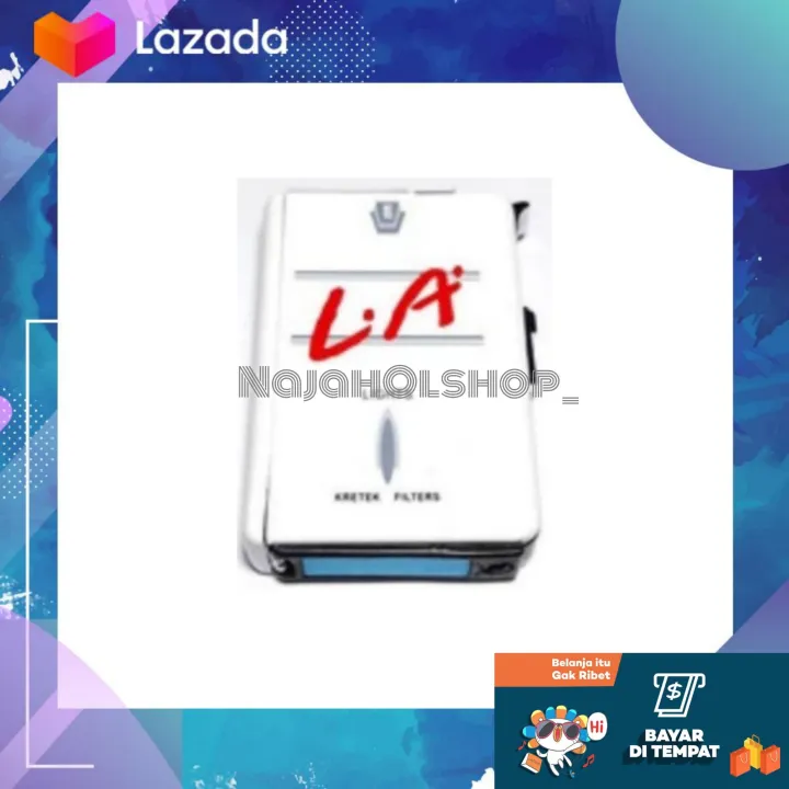 Kotak Rokok Plus Korek LA Merah / Korek Api Unik / Korek Api Murah ...