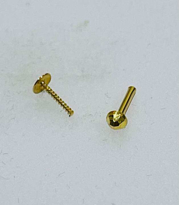 Gold Round Nose Pin Small medium | Lazada