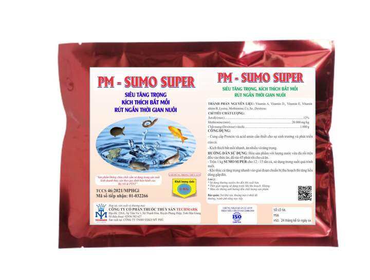 Sumo super tăng trọng cá lươn ếch baba, bung đuồi ếch, chắc thịt gói ...