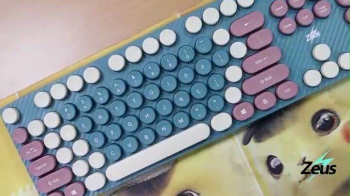 Zeus K-200 Slim 2.4GHz Wireless Keyboard And Mouse Set With USB ...