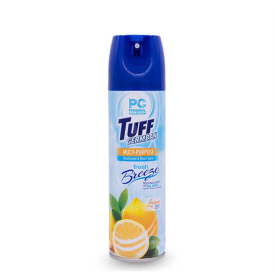 TUFF GERMBAN MULTI-PURPOSE DISINFECTANT & ROOM SPRAY LEMON ZEST 250ML ...