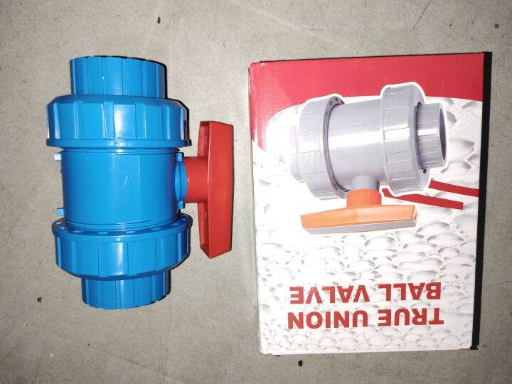 ERA PVC DOUBLE UNION BALL VALVE 2" 63MM | Lazada PH